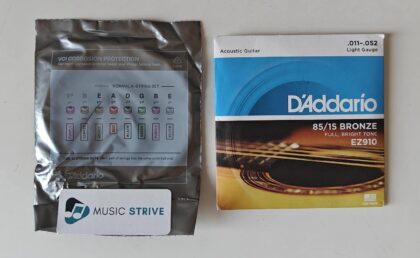 Guitar String Color Codes - D’Addario, Fender & Others